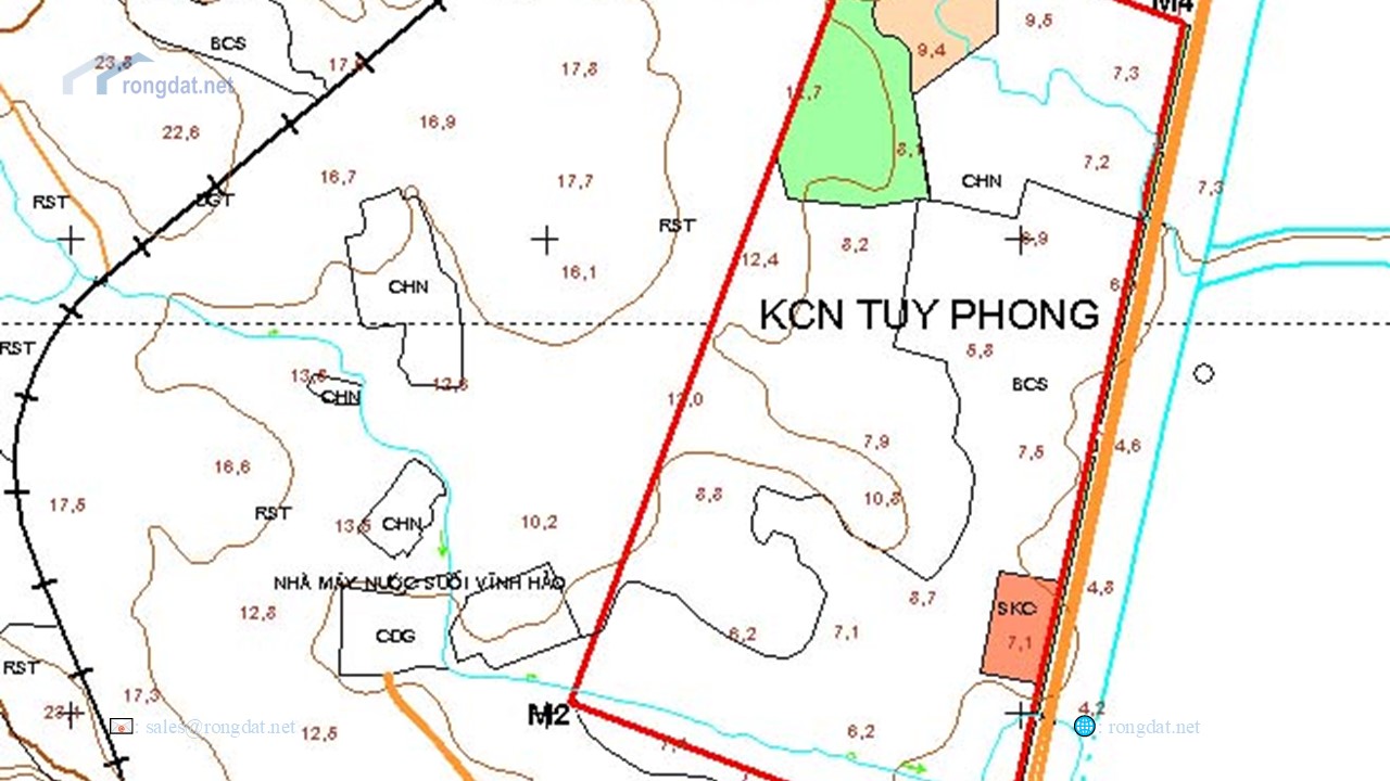 BÁN 2 HA ĐẤT TẠI KHU CÔNG NGHIỆP TUY PHONG, TỈNH LÂM ĐỒNG